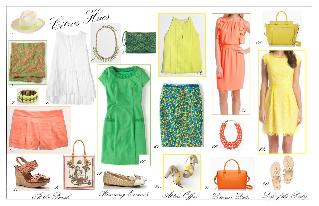 Citrus Hues - Pender & Peony - A Southern Blog