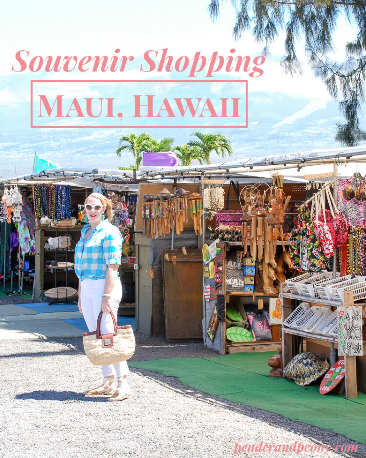 Hawaiian Souvenirs: Shopping in Kihei - Pender & Peony - A Southern Blog