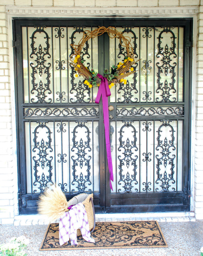 Autumn Charm At The Front Door – Pender & Peony