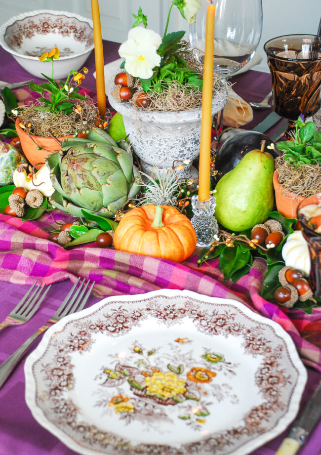 How to Set an Autumn Harvest Table - Pender & Peony - A Southern Blog