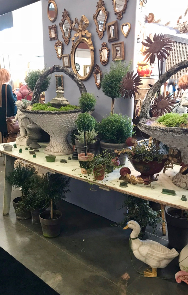 Nashville-Antiques-Garden-booth - Pender & Peony - A Southern Blog