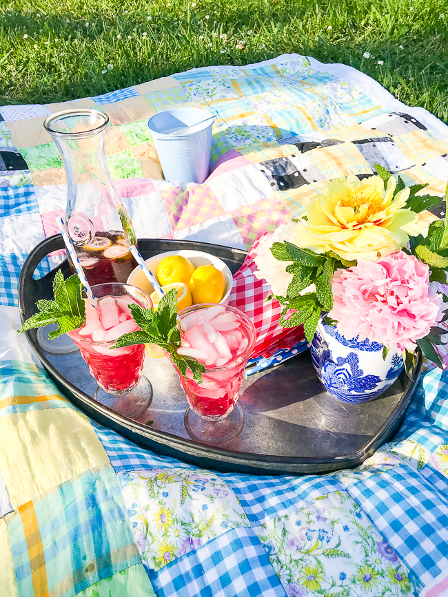 Blueberry Lemon Mint Fizz – Pender & Peony