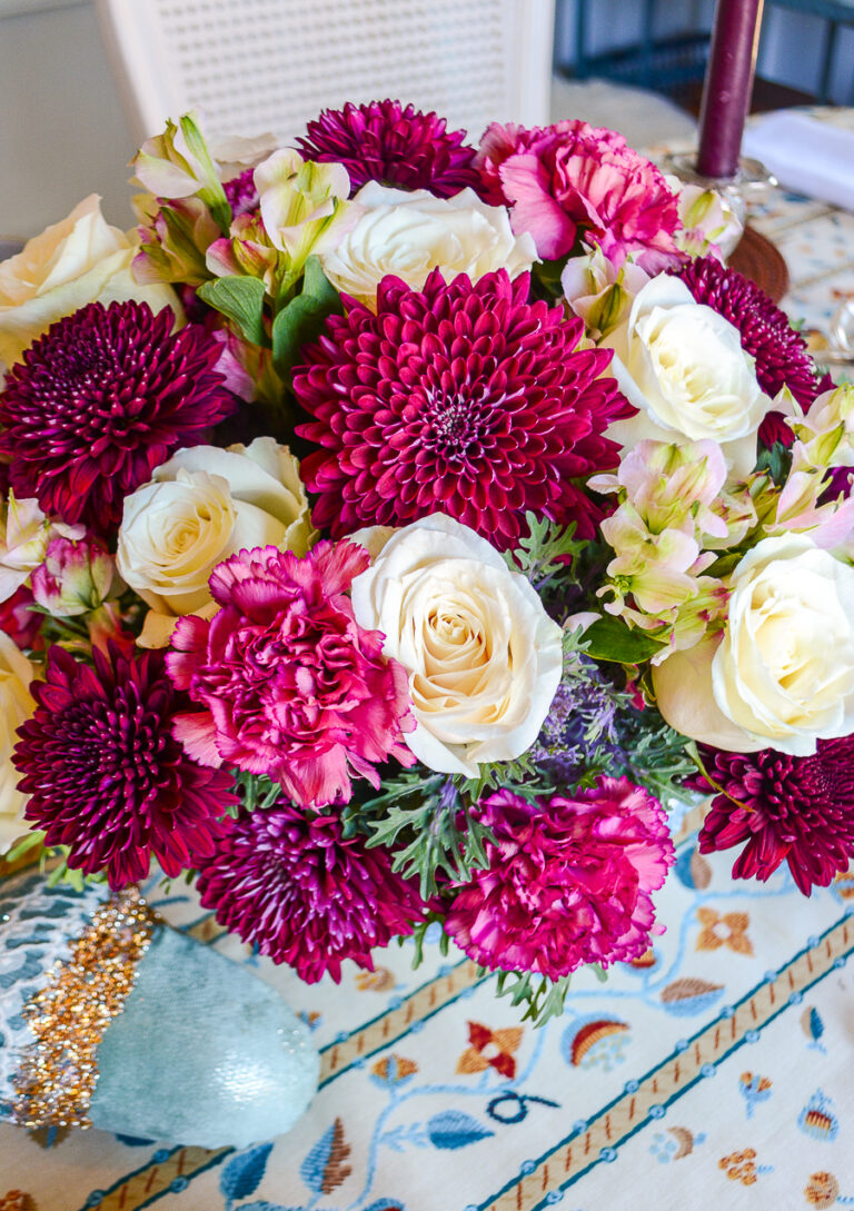 Bowl Full of Flowers - Arranging Tips - Pender & Peony - A Southern Blog