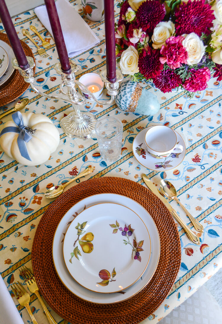 Recipe for a Grandmillennial Thanksgiving Table – Pender & Peony