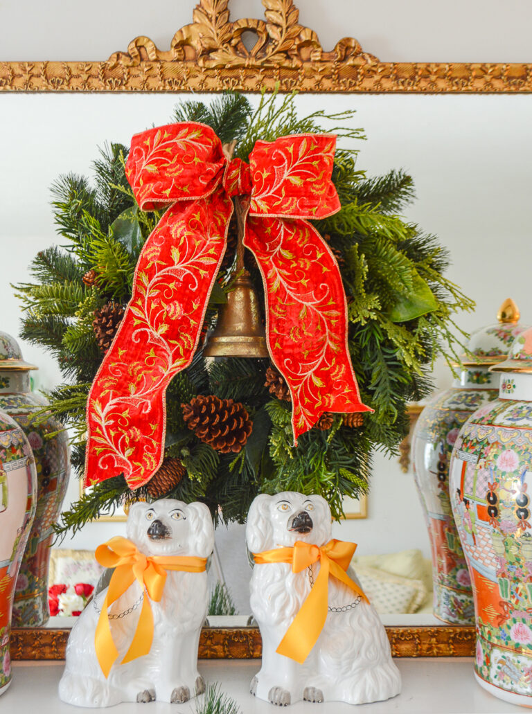 One Faux Evergreen Wreath Two Ways – Pender & Peony