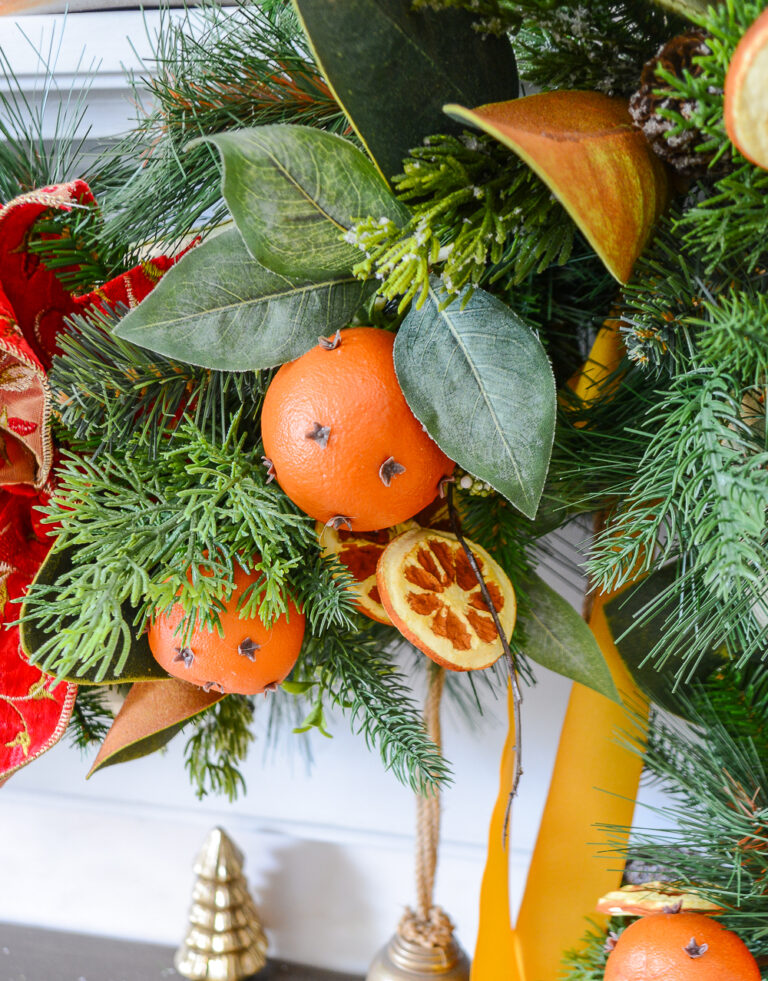 Orange Pomander and Slice Pick - Pender & Peony - A Southern Blog