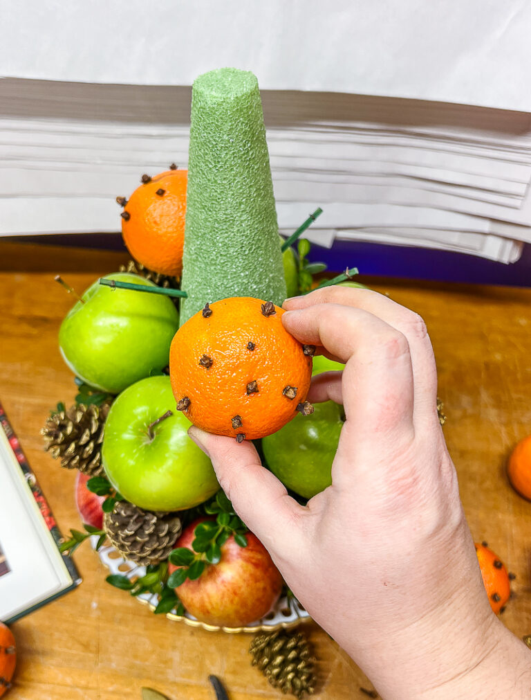 Williamsburg Fruit Topiary DIY – Pender & Peony – A Southern Blog