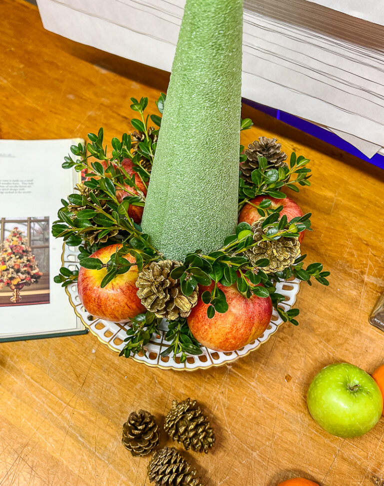 Williamsburg Fruit Topiary DIY – Pender & Peony – A Southern Blog