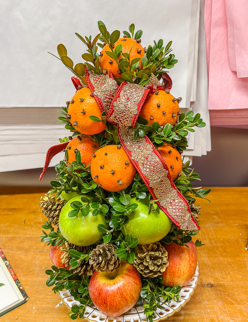 williamsburg-fruit-topiary-tutoria-7 - Pender & Peony - A Southern Blog