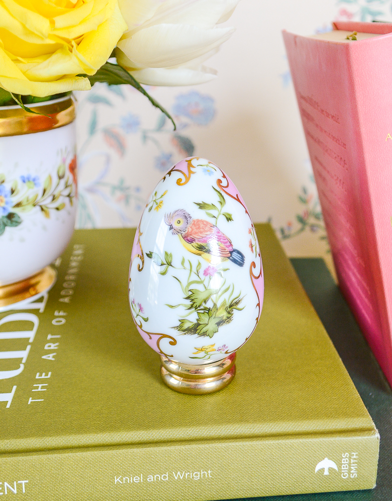 franklin-mint-bird-easter-egg-1 - Pender & Peony - A Southern Blog