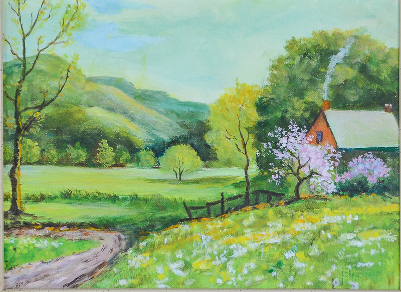 suncoast-fl-spring-landscape-painting-2 - Pender & Peony - A Southern Blog