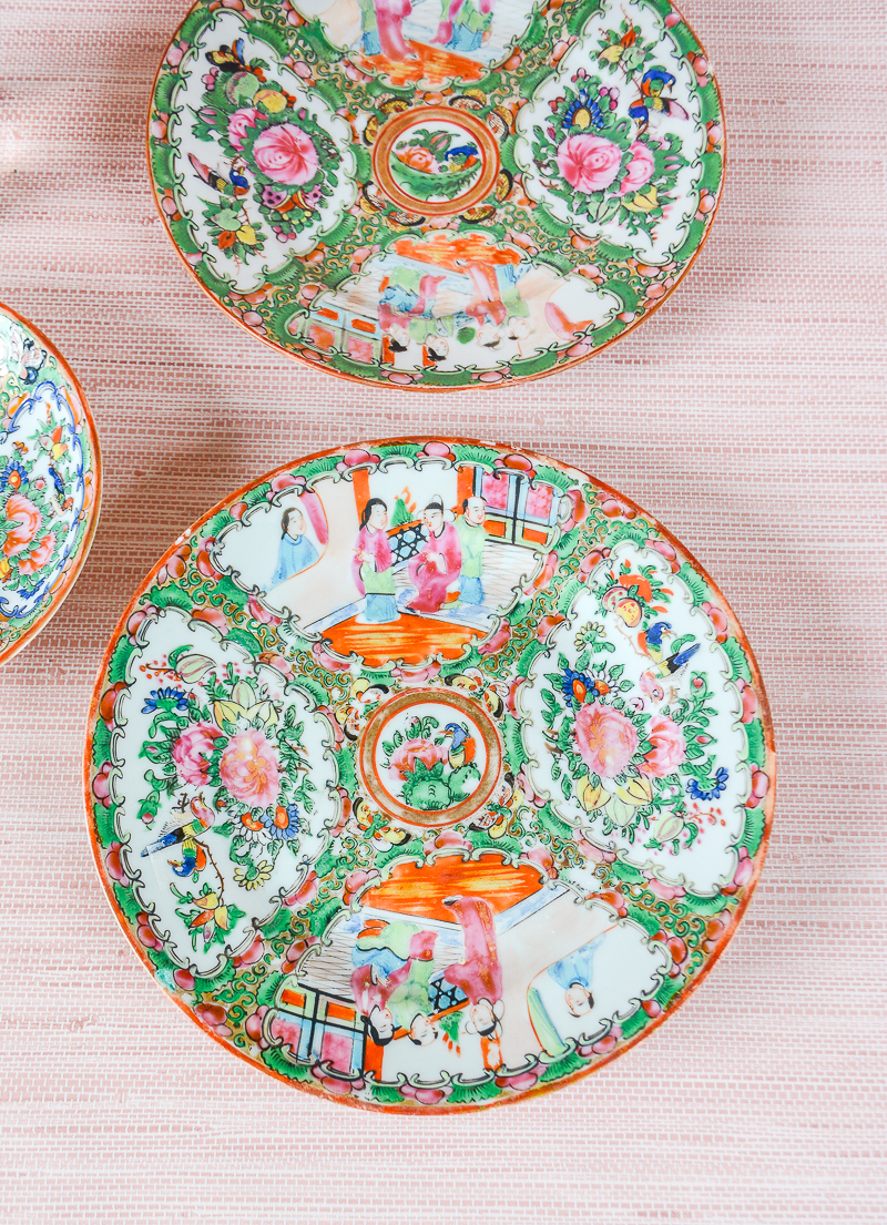 3-rose-medallion-plates-late-19-2 – Pender & Peony – A Southern Blog