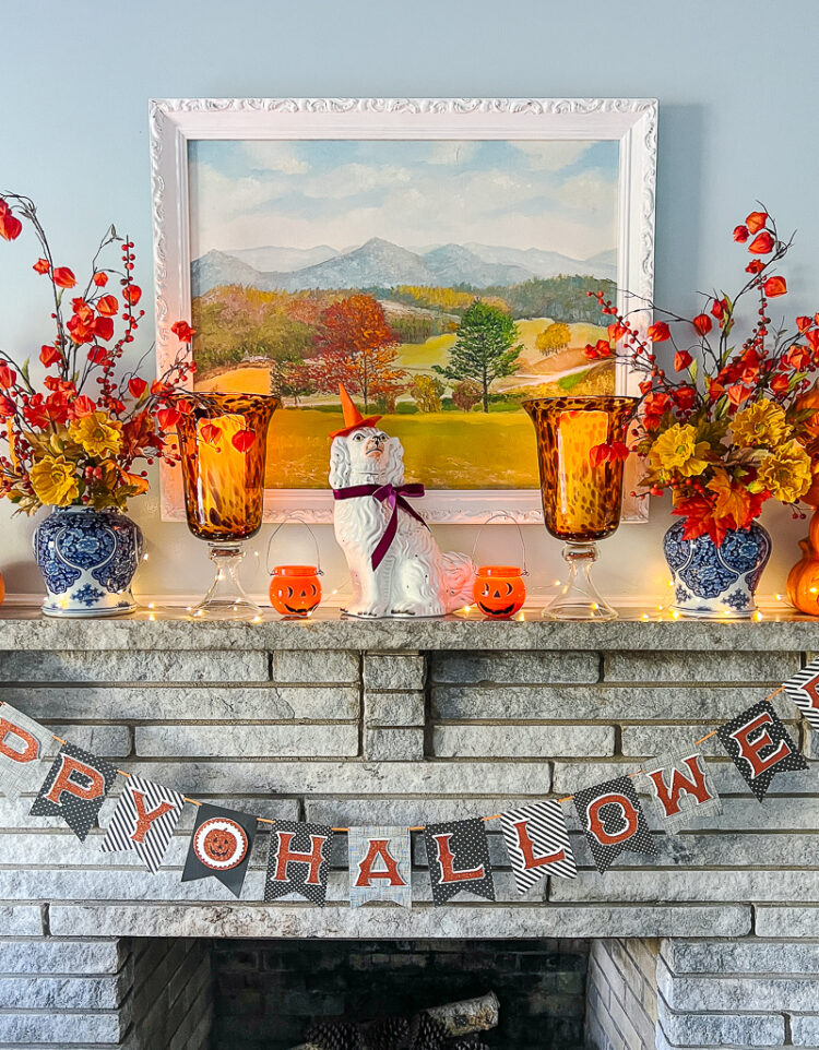 Witchy Jane & The Jack-O'-Lanterns: My Halloween Mantel - Pender ...