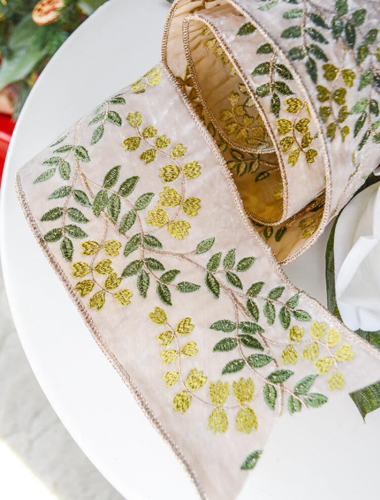 Velvet Butterfly Vine Ribbon - Pender & Peony - A Southern Blog