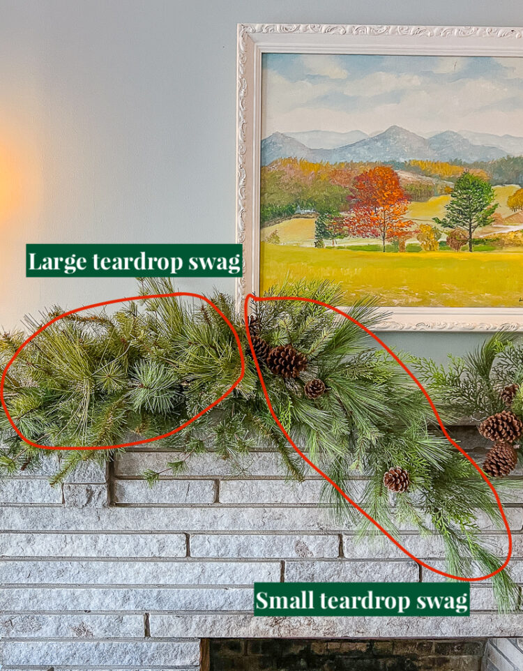 Chicken Wire for that WOW Mantel Garland - Pender & Peony - A Southern Blog