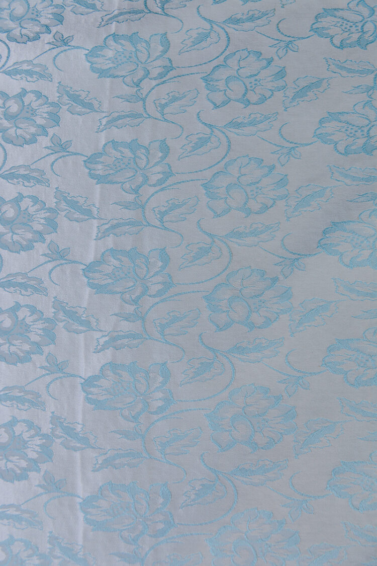 Baby Blue Floral Brocade – Pender & Peony