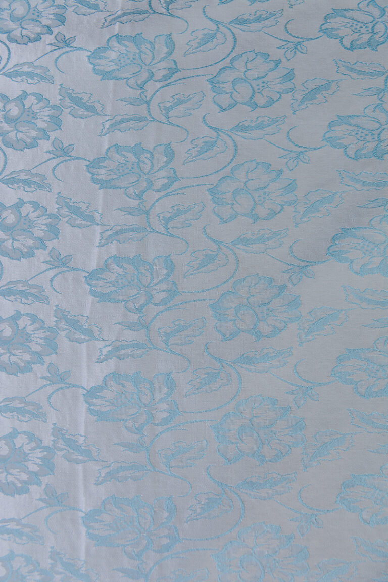 Baby Blue Floral Brocade – Pender & Peony