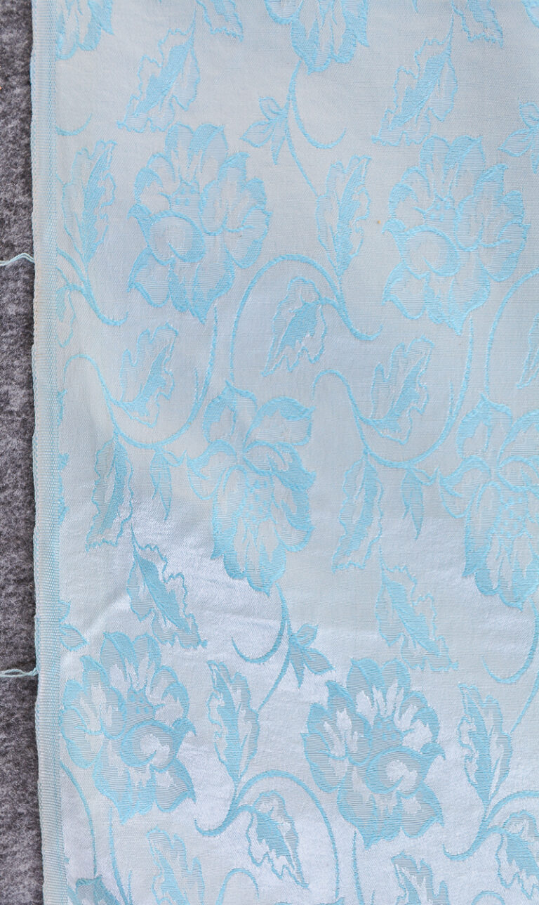 Baby Blue Floral Brocade – Pender & Peony