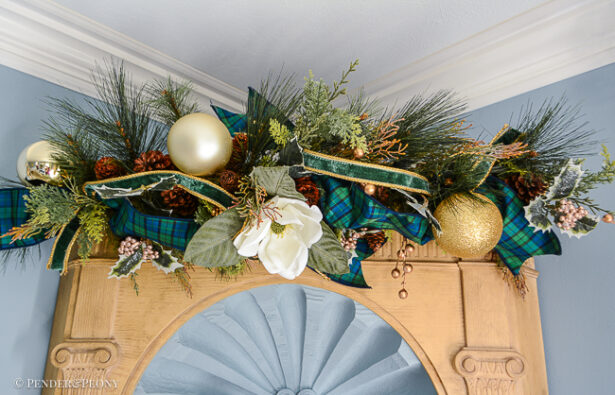 Gingerbread Forest Swag - Pender & Peony - A Southern Blog